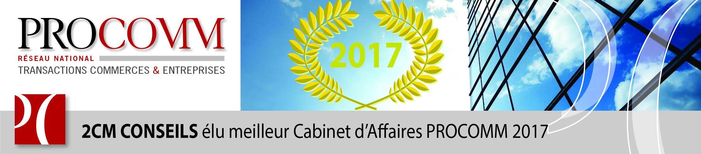 2CM CONSEILS est élu « meilleur cabinet PROCOMM 2017 » ! - 2CM CONSEILS